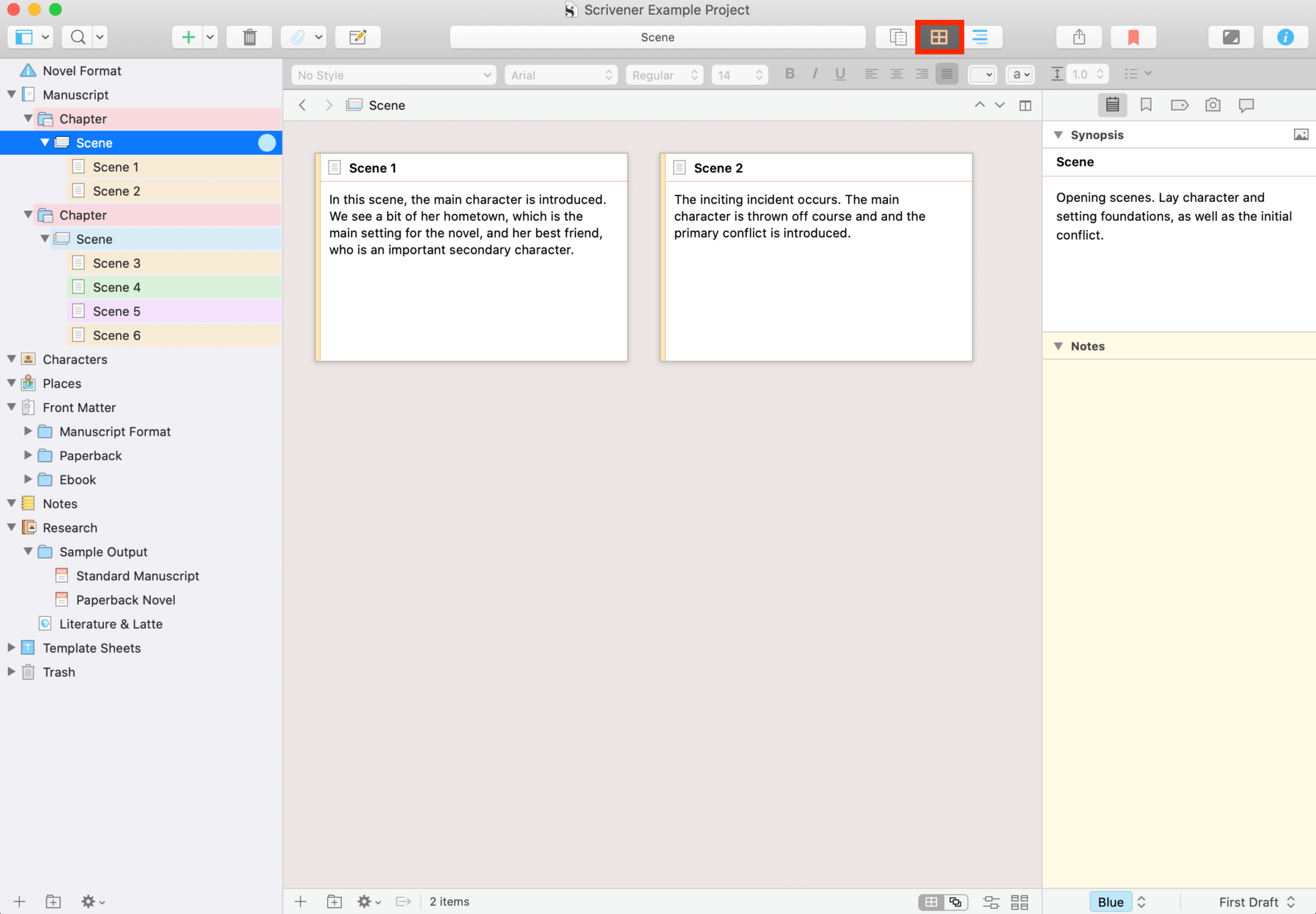 How to Outline in Scrivener (2 Methods) - Molly Christian Tyler