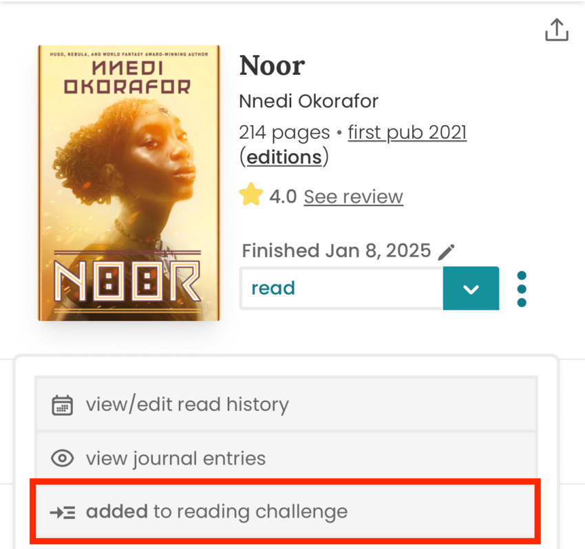 How to Track Your Reading Goals With StoryGraph - Molly Christian Tyler