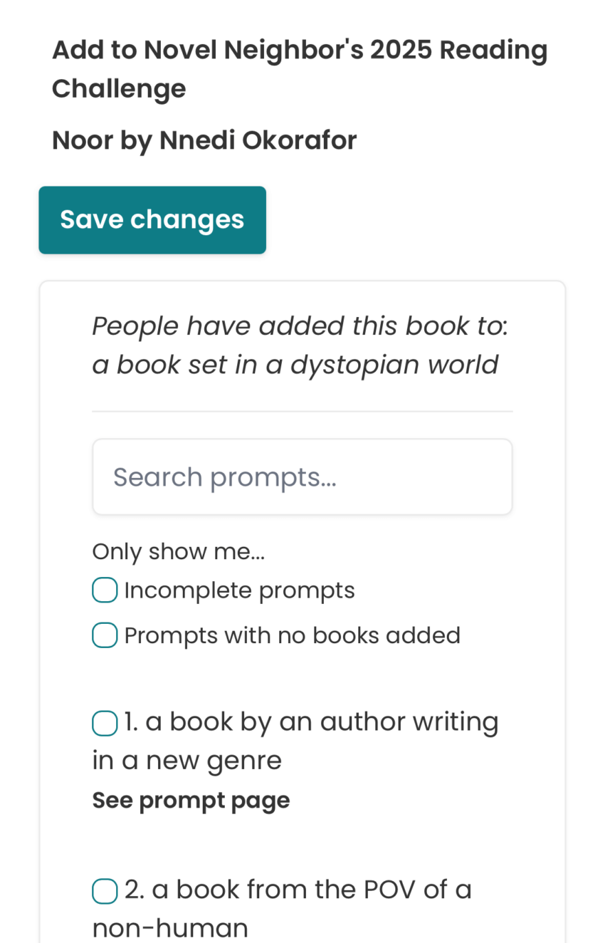 How to Track Your Reading Goals With StoryGraph - Molly Christian Tyler