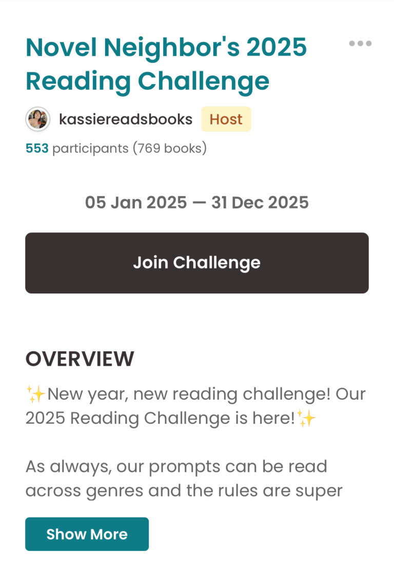 How to Track Your Reading Goals With StoryGraph - Molly Christian Tyler